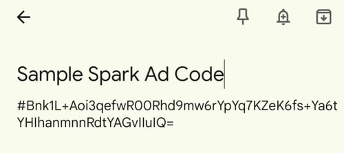 How to Get a Spark Ads Code on TikTok (Brands & Creators)